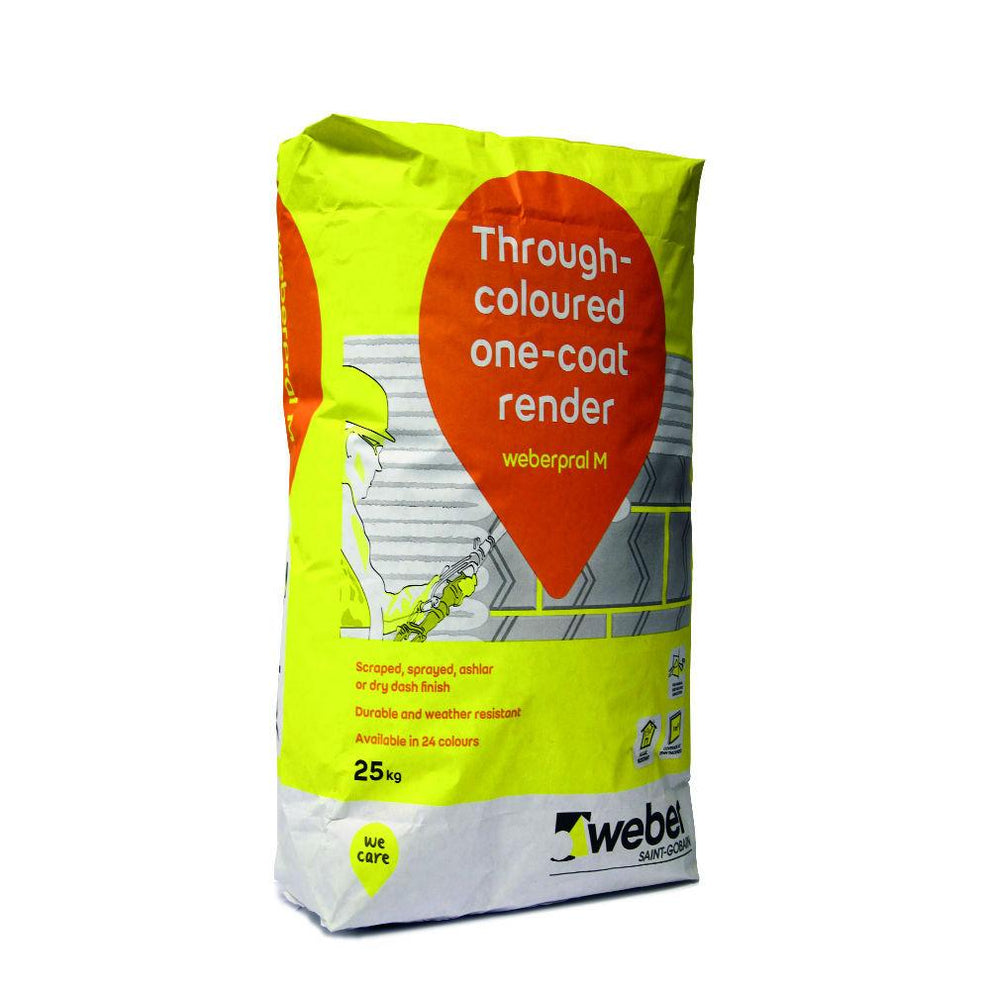 Weber Pral M Monocouche - 25kg – Render Systems Online